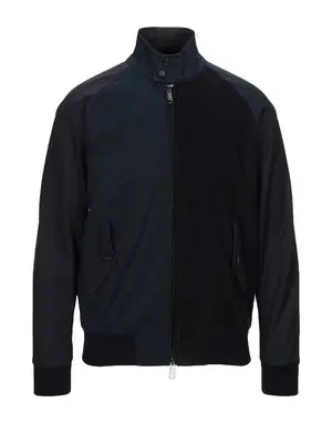 BARACUTA Jacket Size Cotton, Polyester - Blue