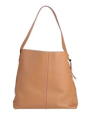 Alexander McQueen Shoulder Bag Tan Leather