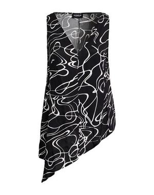 DONDUP Top Size Viscose - Black