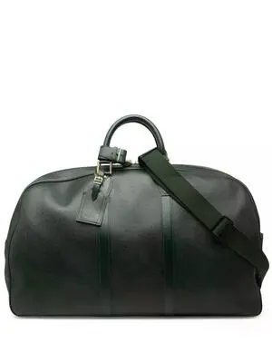 LOUIS VUITTON 1995 Taiga Kendall Gm Travel Bag - Green