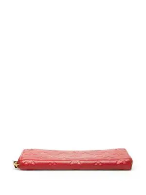 LOUIS VUITTON 2017 Monogram Empreinte Clemence Wallet Long Wallets