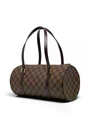 LOUIS VUITTON 2004 Damier Ebene Papillon 30 Handbag