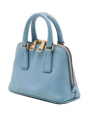 Prada 2000-2013 Mini Saffiano Lux Promenade Satchel