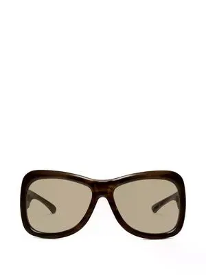 MAISON MARGIELA X Gentle Monster Mm323 T14 Sunglasses - Brown