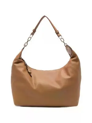 Liu Jo Grained-texture Shoulder Bag - Brown