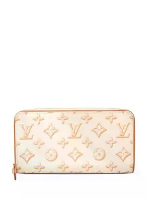 LOUIS VUITTON 2022 Monogram Fall For You Zippy Wallet Long Wallets - Neutrals