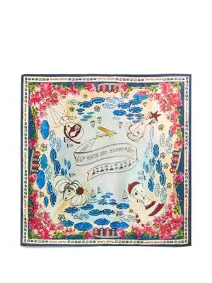Antonio Marras Forte Dei Marmi Silk Scarf
