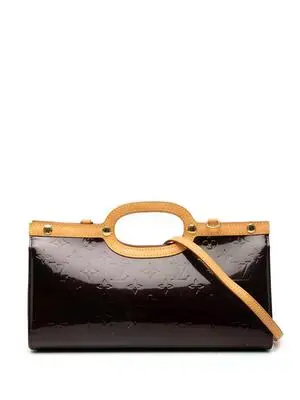 LOUIS VUITTON 2008 Monogram Vernis Roxbury Drive Satchel - Purple