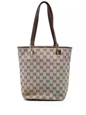 Gucci 2000-2015 Gg Canvas Tote Bag - Neutrals