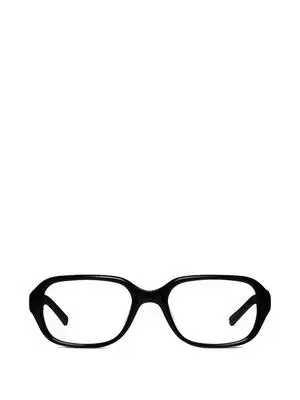 MAISON MARGIELA Four-stitch Square-frame Glasses - Black