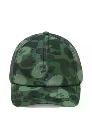 AAPE BY *A BATHING APE Camouflage-print Baseball Cap - Green