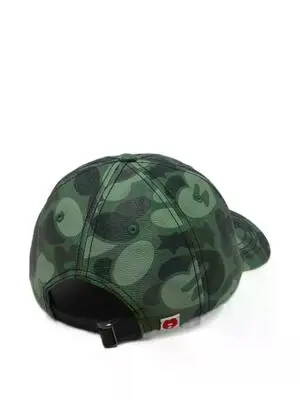 AAPE BY *A BATHING APE Camouflage-print Baseball Cap