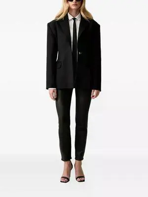 Guess Coated Slim-fit Jeans - Black
