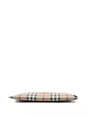 Burberry 2000-2017 Haymarket Check Coated Canvas Peyton Crossbody Bag