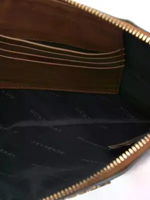 Burberry 2000-2017 Haymarket Check Coated Canvas Peyton Crossbody Bag