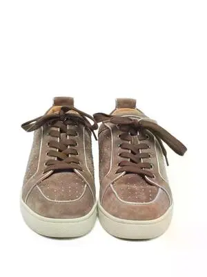 CHRISTIAN LOUBOUTIN Rantulow Orlato Low-top Sneakers - Brown