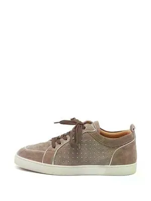 CHRISTIAN LOUBOUTIN Rantulow Orlato Low-top Sneakers - Brown