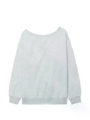 AAPE BY *A BATHING APE Off-shoulder Logo-print Sweatshirt