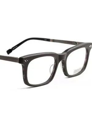 Matsuda M2078 Square-frame Glasses - Grey