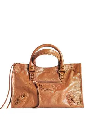 Balenciaga Le City Bag Small In Camel