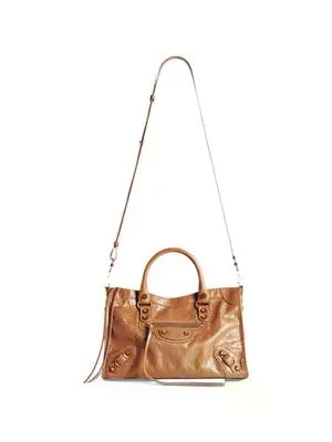 Balenciaga Le City Bag Small In Camel