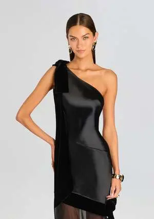 Retrofete Colma Satin Dress