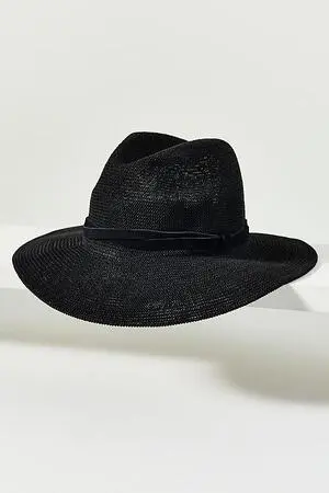 WYETH Sedona Fedora Black