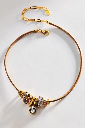 ELIZABETH COLE Desta Charm Necklace