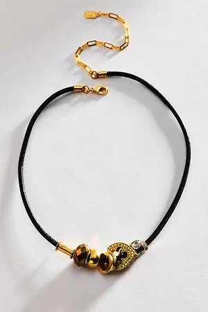 ELIZABETH COLE Destria Charm Necklace