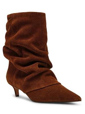 Pink Steve Madden Lennox Suede Ankle Boot