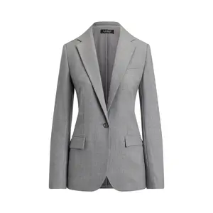 Ralph Lauren Mélange Wool Twill Blazer