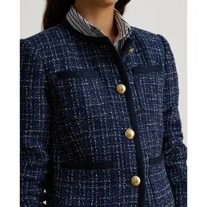 Ralph Lauren Bouclé Cropped Jacket