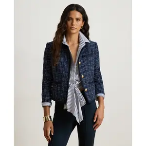 Ralph Lauren Bouclé Cropped Jacket