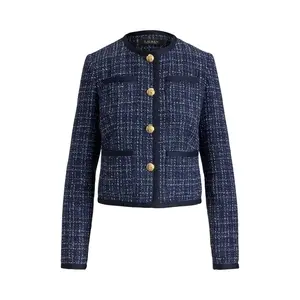 Ralph Lauren Bouclé Cropped Jacket