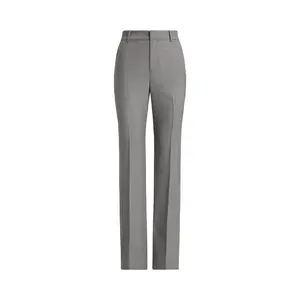 Ralph Lauren Mélange Wool Twill Straight Pant