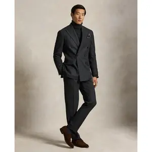 Ralph Lauren Polo Tailored Fit Glen Plaid Wool Suit