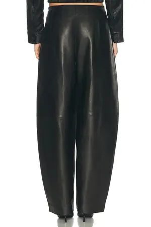 EAVES Mai Sculptural Leather Pant