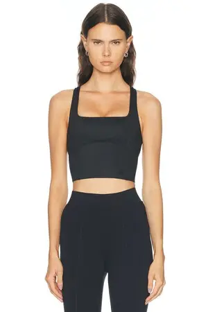 ADIDAS ORIGINALS X Entire Studios Optime Medium Support Train Tank Top - Black