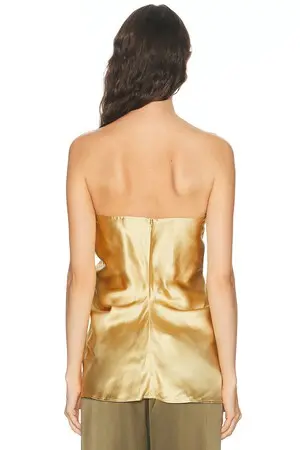 Tove Eden Top In Metallic