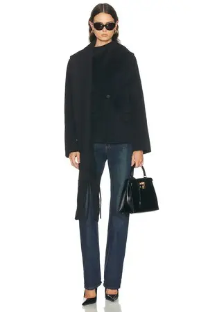 L'academie X Blake Evin Niko Wool Jacket - Black