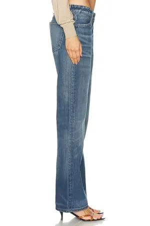 RE/DONE Woolf Boot Jeans In Blue