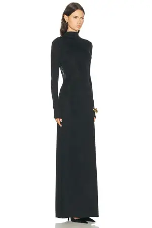SEROYA Farlie Dress In Black