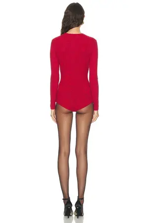 SELF-PORTRAIT Flower Knit Playsuit
