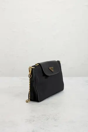 Prada Tessuto Saffiano Crossbody Bag
