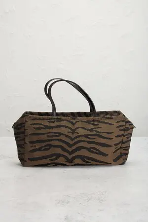 Fendi Zebra Print Tote Bag