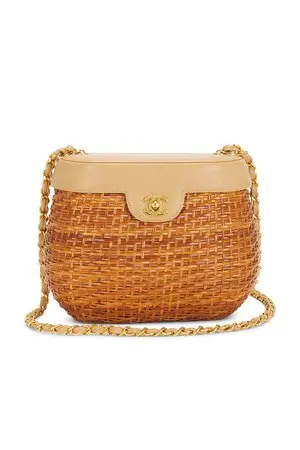 Chanel Wicker Basket Bag - Neutral