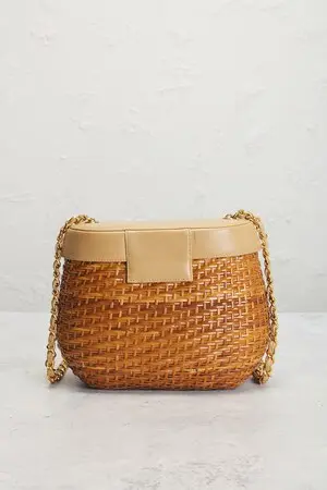 Chanel Wicker Basket Bag