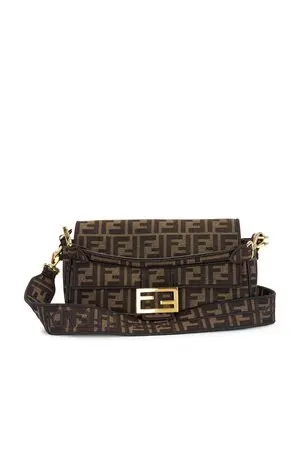 Fendi Ff 1974 Re-edition Baguette Shoulder Bag - Brown