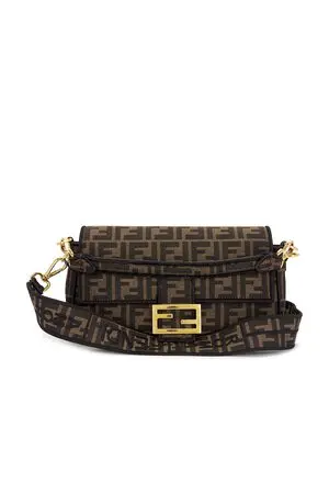 Fendi Ff 1974 Re-edition Baguette Shoulder Bag - Brown