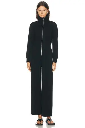 Varley Gigi Wide Leg Jumpsuit - Black